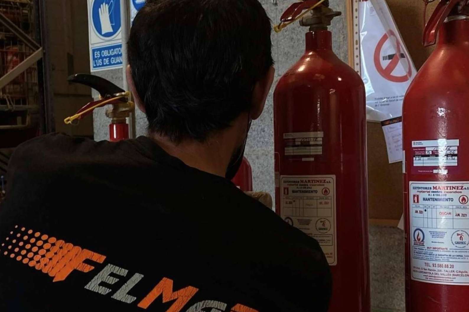 Gasos Felmar, toda una vida con la recarga y retimbre de extintores de ...