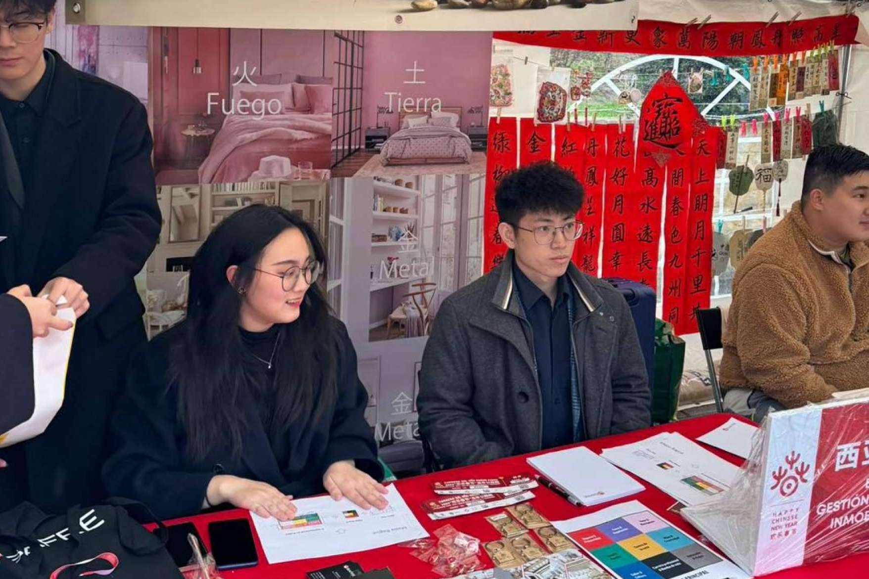 La participación de Bafre con un stand en la Feria del Templo Chino