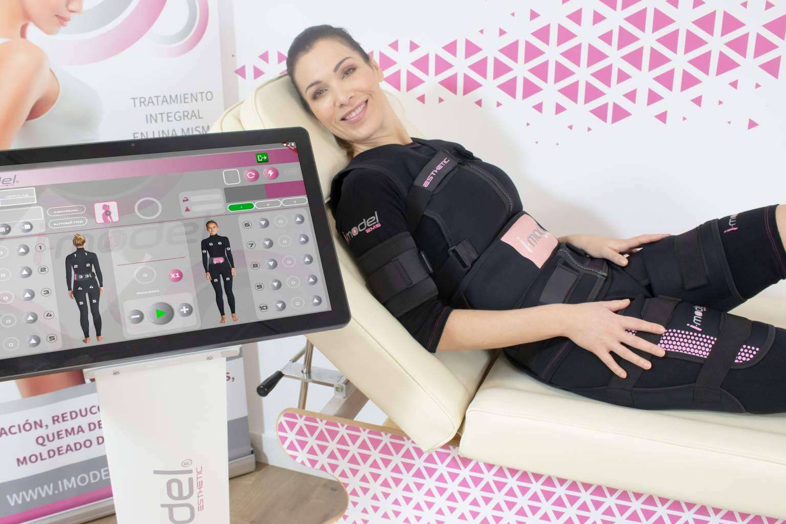 La tecnología EMS de I-Model Esthetic fortalece toda la musculatura ...