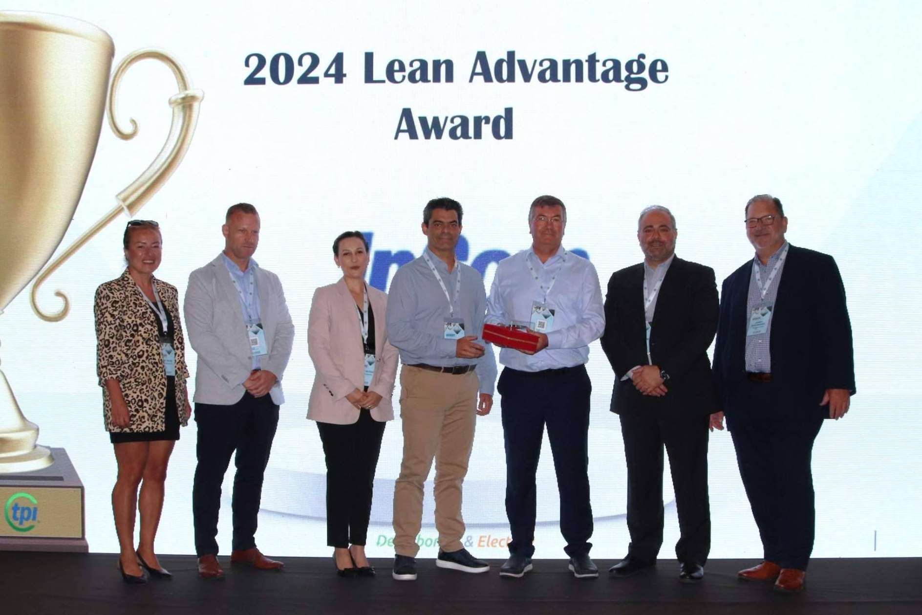 Premio a la excelencia; Incom Group destacado por TPI Composites por su ...